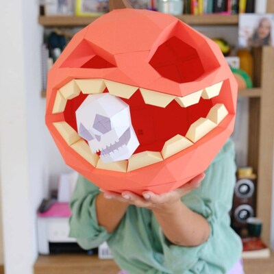 Papercraft DIY Ghost Papercraft Halloween Ghost Dxf Ghost - Etsy