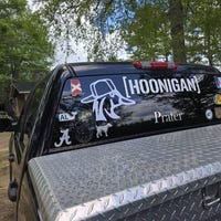 Duck Backwards Hat Decal /truck Decal/car Decal/squatted Truck Decal - Etsy
