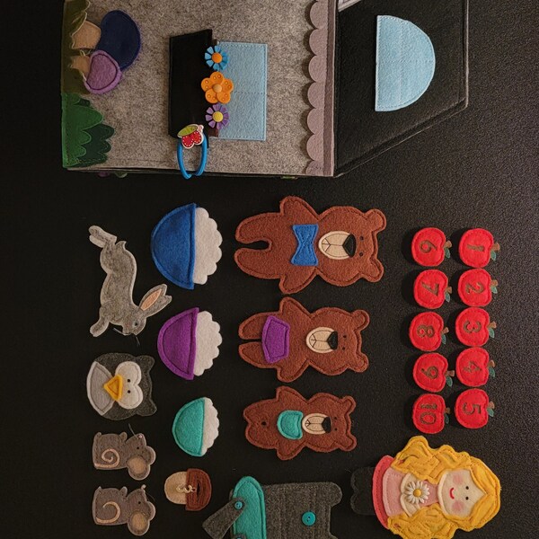 5 BIBLE Stories for Flannel/felt Board Pdf Pattern BUNDLE 33% OFF Group ...