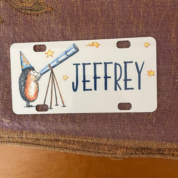 Personalized Hedgehog Name Plate / Hedgehog Sign / Cage Accessory ...