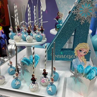 Frozen Elsa Number for Birthday Party - Etsy