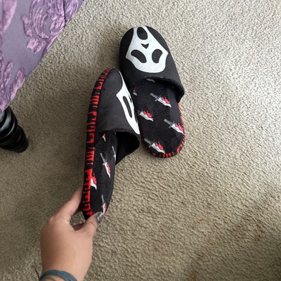 Psychedelic Mushroom Slippers Women, Men Slippers, Comfy House Shoes ...