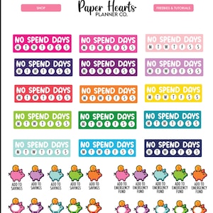Budget Digital Stickers | Finance Digital Stickers | Goodnotes Stickers ...