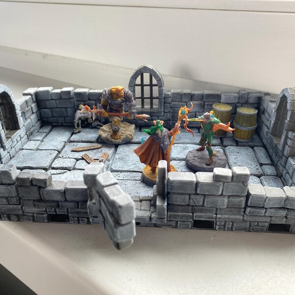 Vampire Castle Terrain Bases, Furniture Base Miniature Dungeons and ...