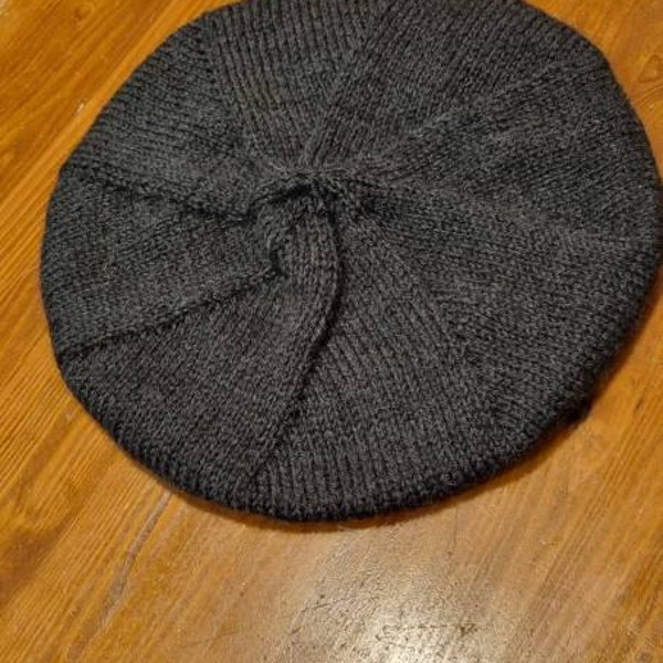 Outlander Tam, Scottish Bonnet, Hand Knit Felted Highlands Wool, 16 ...