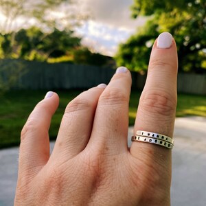 St. Raphael the Archangel Heals Me' hand Stamped Ring | Etsy