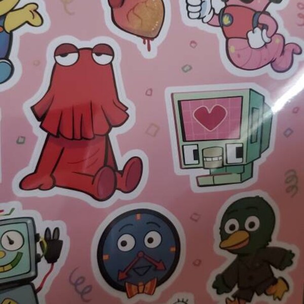 Don’t Hug Me I’m Scared DHMIS Die Cut Vinyl Sticker Sheet - 6.5" X 5.5 ...