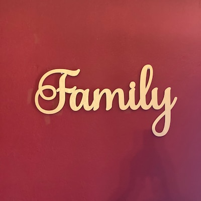 Family Sign, Family Wood Sign, Family Wall Decor, Thanksgiving Decor ...
