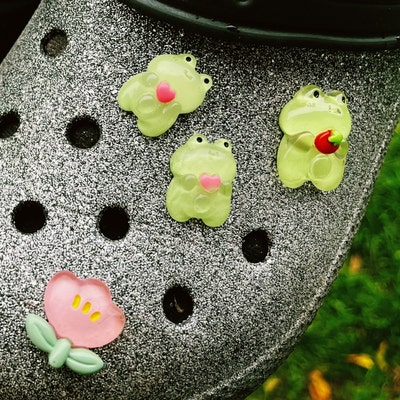 Bubble Froggy Croc Charm - Etsy