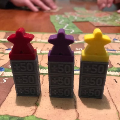 Carcassonne Meeple Block Scoring System - Etsy