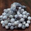 Natural 10mm White Shell Pearl Coin Beads Genuine Gemstone - Etsy