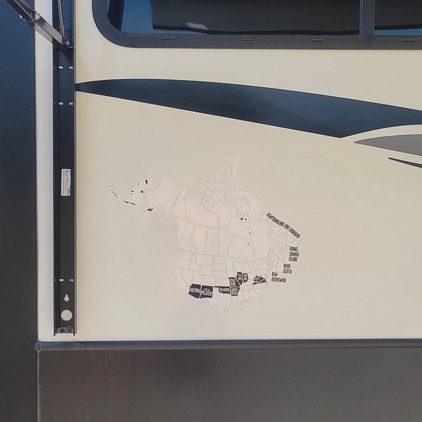 USA Magnet - Travel Map for Rv's and Campers - Etsy