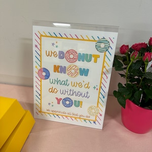 Lunch Appreciation 8x10 Printable Sign, Teacher Employee Appreciation ...