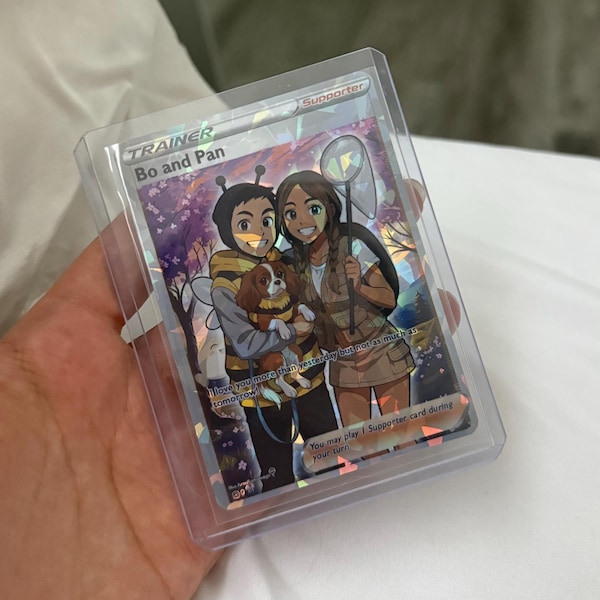 Custom Pokemon Card, Print Your Own Card, Holographic Custom Cards ...