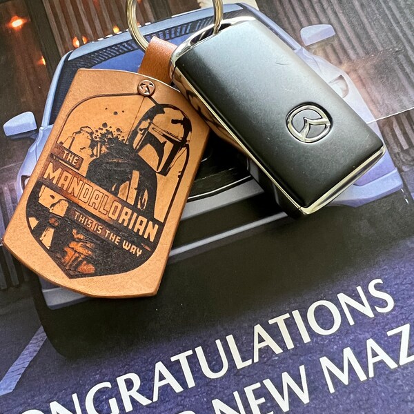 Overwatch Reaper Fan Art Leather Keychain, Hand Carved Leather. - Etsy