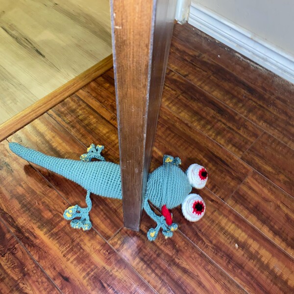 Lizard Crochet Door Stop Pattern: Amigurumi PDF (digital Download) - Etsy