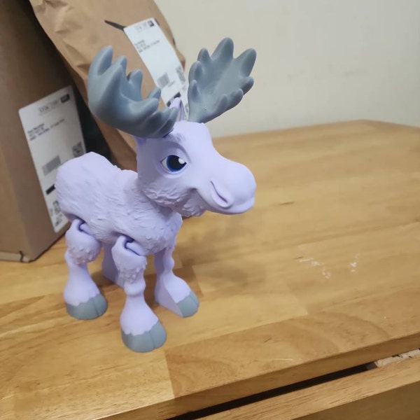 Kawaii Bat Desk Buddy Hand Painted Articulated Bat Figurine Desk Toy ...