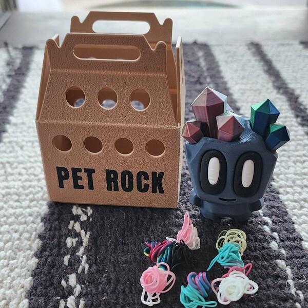 Pet Rock - 3D Printed Nostalgic Toys for Kids - Old School Best Friend ...