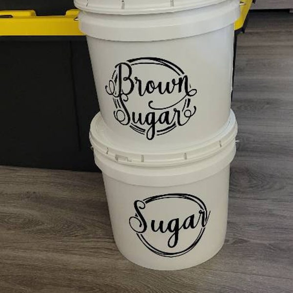 FRONT DECALS ONLY - You Pick Craftologist Pantry Title Labels for Your ...