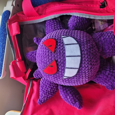 CROCHET PATTERN Gengar Amigurumi Pokemon PDF File - Etsy