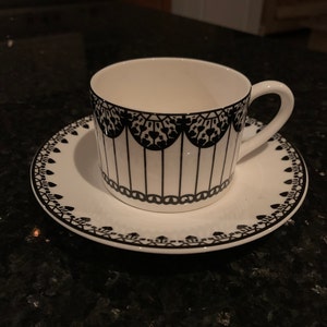 Side Plate: Sea Green Koru Design on Fine Bone China - Etsy