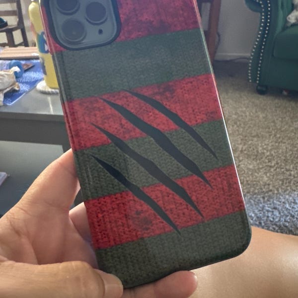 Neon Galaxy Nightmare Freddy Krueger Tough Phone Cases - Etsy
