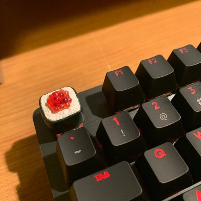 Sushi Roll Keycaps Handmade Resin Custom Artisan - Etsy