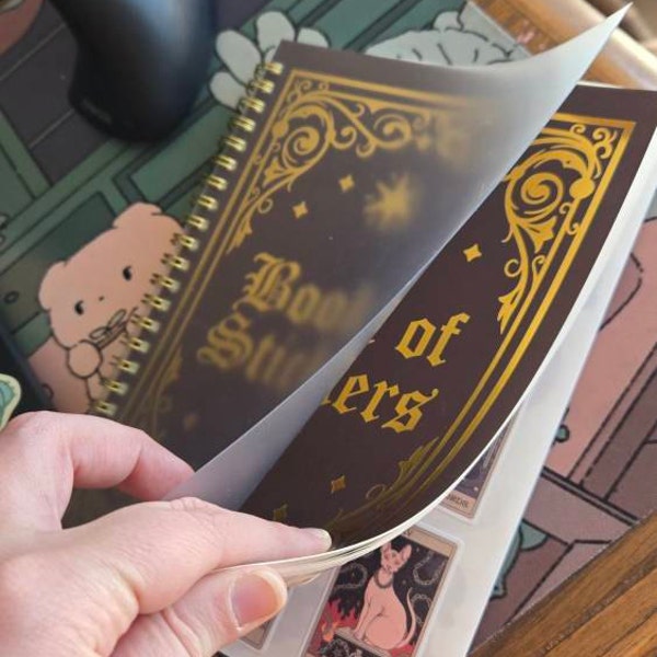 Reusable Sticker Book - Magical Book of Stickers - Etsy