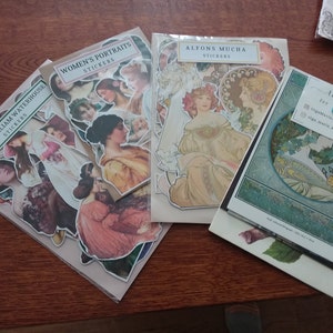 ROCOCO Stickers Classical Art Stationery 18th Century Art - Etsy