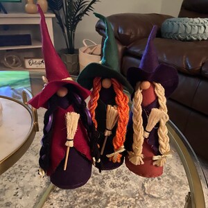 WICKED Witch Gnome, Halloween Gnomes, Wicked Gnomes, Elphaba Gnomes ...