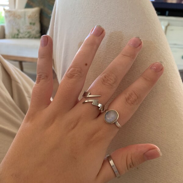 Fidget Dragon Anxiety Spinner Rings, Rotating Anti Stress Worry Ring ...