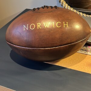 Personalised Full Size Vintage Rugby Ball - Etsy