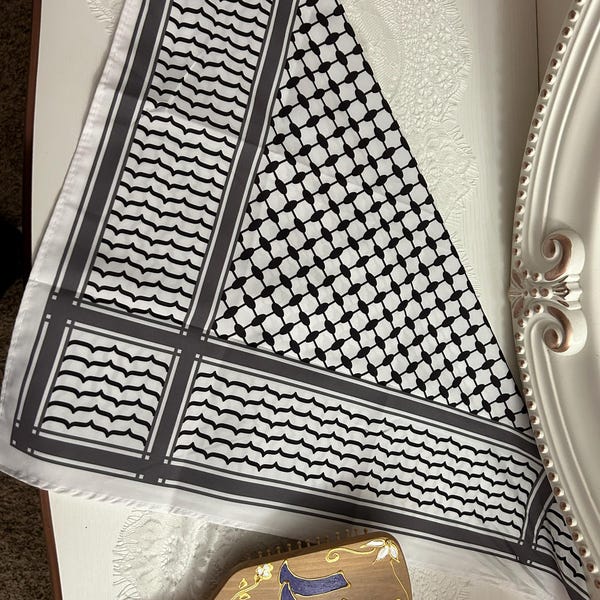 Tatreez Keffiyehs - Palestine - Lebanon - Handmade - Palestine ...