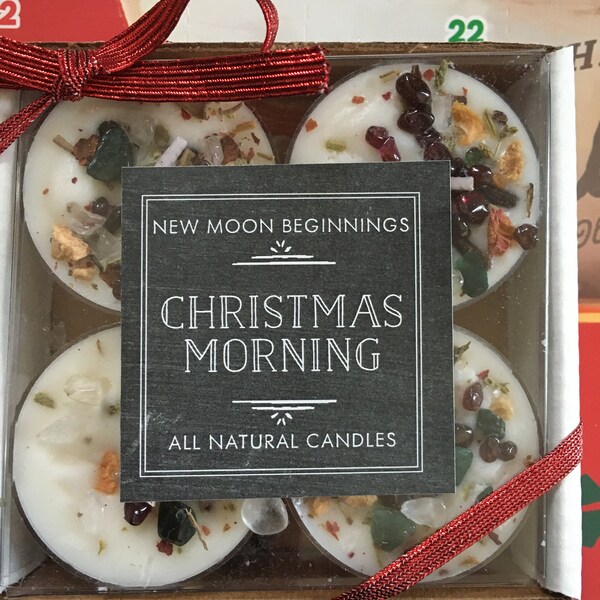 Christmas Morning Candles Holiday Crystal Candle Christmas Candle Soy ...
