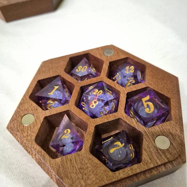 Unique Personalized Leather Dice Tray - Gift for Dnd Game Lover, Table ...