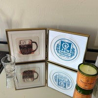 Personalized Coasters Photo Coaster Bar Coaster Wedding Gift ...