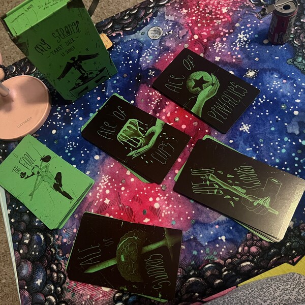 My Strange Tarot Card Deck, Unusual Oddities Indie Occult Divination ...