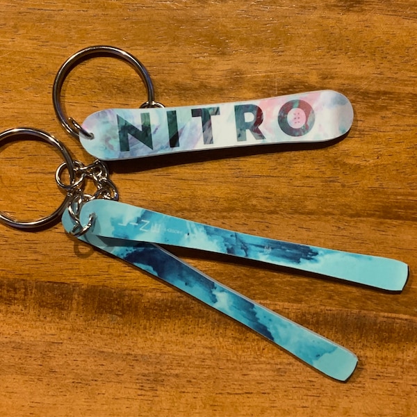 Custom Keychain Ski (we Can Make Any Model on Request Just Complete the ...