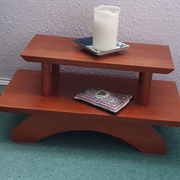 Puja Table. Meditation Shrine. Prayer Table. Meditation Altar. Tea ...