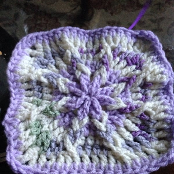 AMAZING STAR AFGHANS - 4 Crochet Afghan Patterns - Star Motifs: Square ...