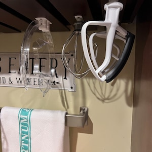 Kitchen Aid Pouring Shield Organizer Kitchenaid Accessory Hanger Aid ...