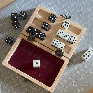 Lidded Knuckle Bones Game Set - Etsy