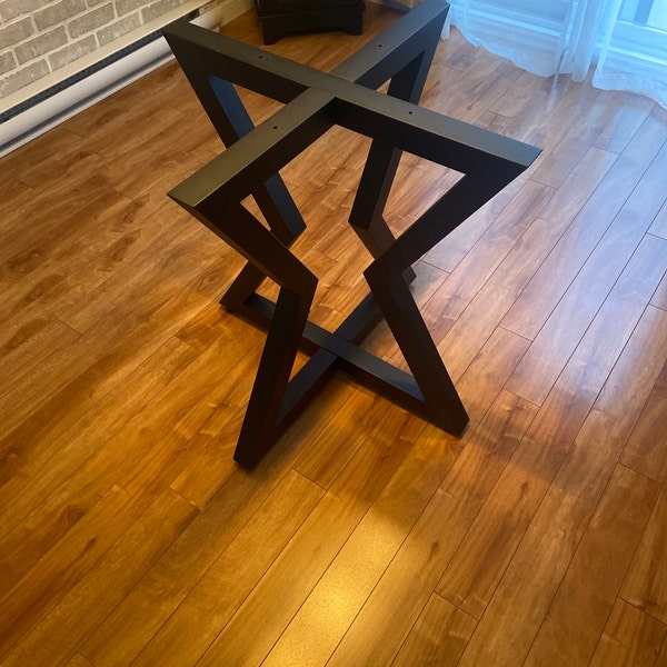 Heavy Duty Dining Table Base for Round or Square Table Top Industrial ...