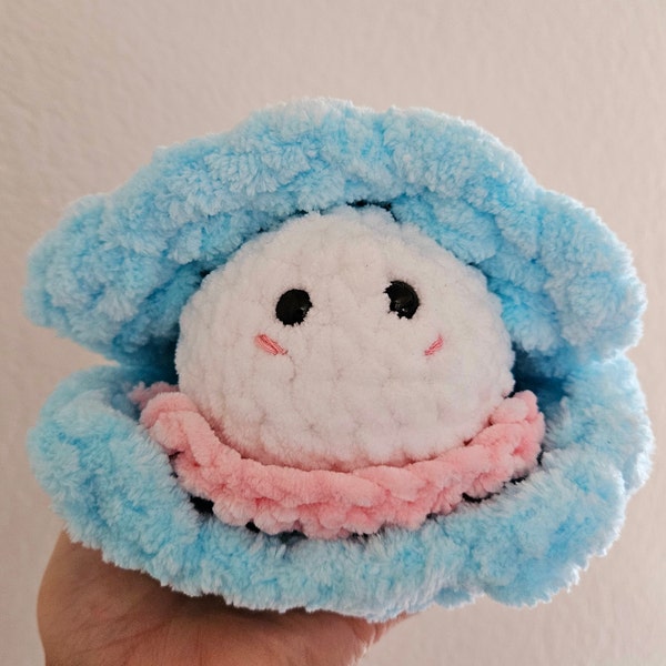 Mussel No Sew Crochet Pattern, No Sew Amigurumi Crochet Patterns ...