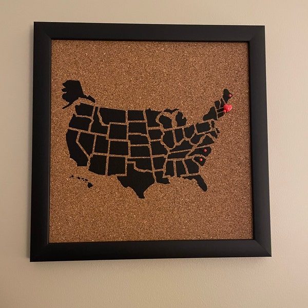 Been There Ran That - 50 States Marathon / Half Marathon Pinnable Cork ...