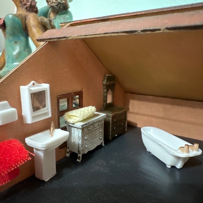 1:48 Old Retro Miniature Caravan Kit. - Etsy