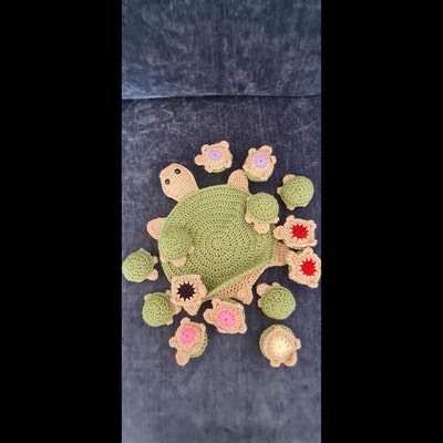The ORIGINAL Turtle Memory Game PATTERN English Pdf ORIGINAL Stitched ...