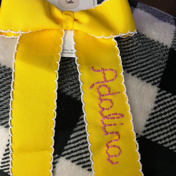 Custom Soccer Ribbons, Custom Team Ribbons With Names, Ponytail Hair ...