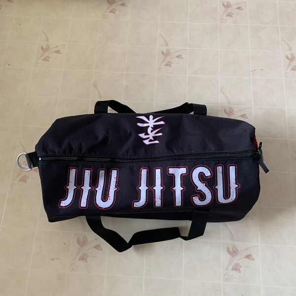 Jiu Jitsu Duffel Bag, Jiujitsu - Ju Jutsu - Bjj - Brazilian Jitsu - JJ ...