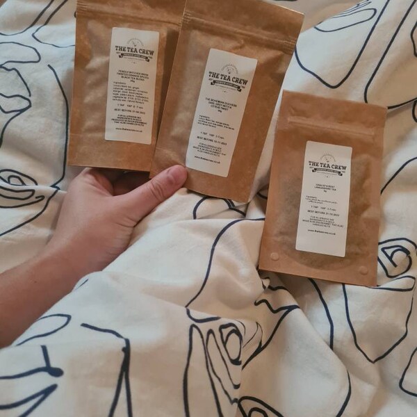 Green Loose Leaf Tea Sampler Six Premium Tea Samples the Tea Crew - Etsy